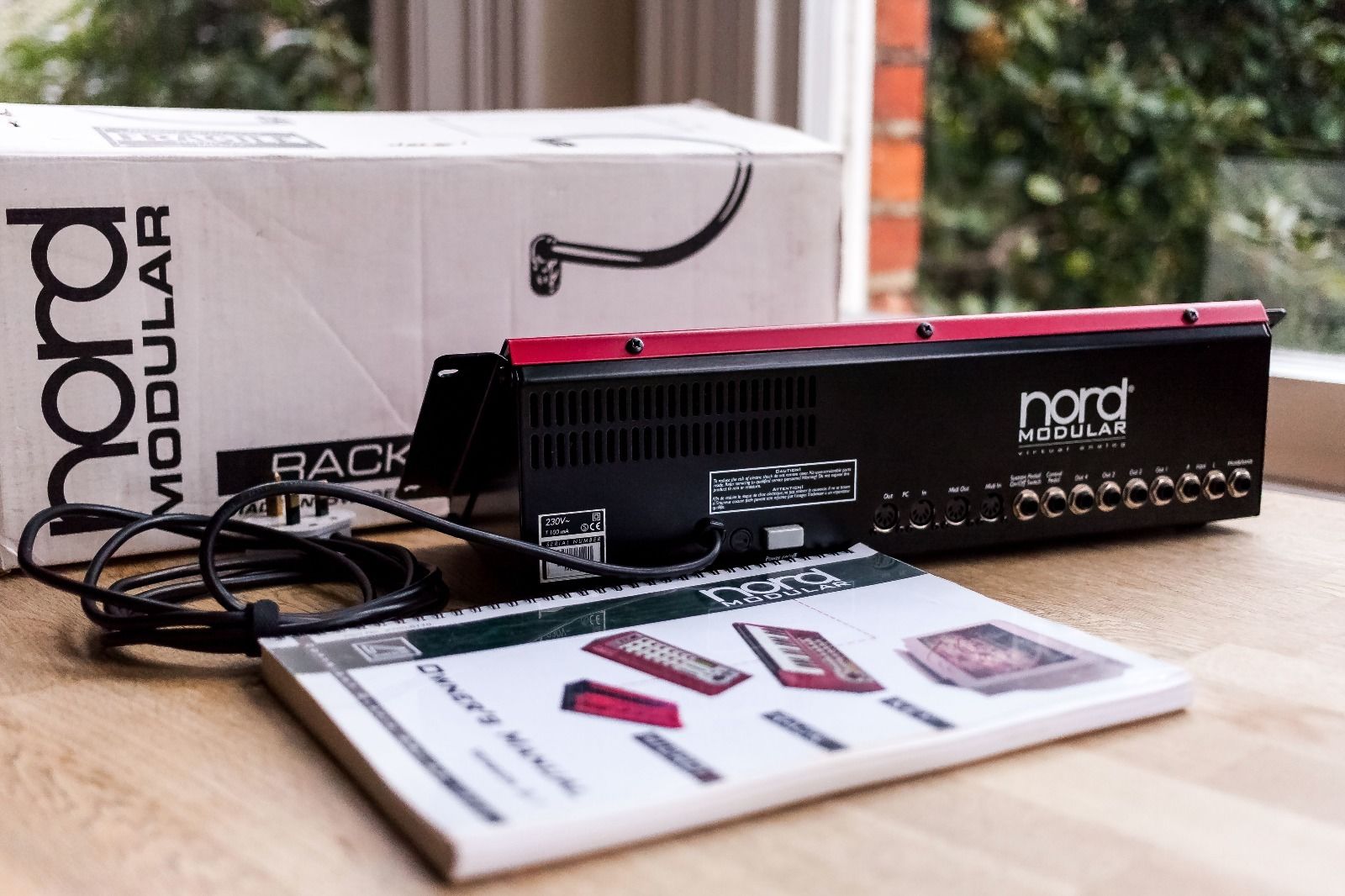 MATRIXSYNTH: CLAVIA NORD MODULAR G1 SYNTH RACK with Original Box