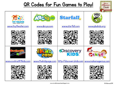 Using QR Codes in a Kindergarten Class...and making your own! | Mrs ...