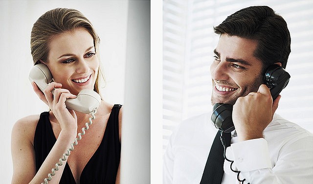 Além do horizonte: Pelo telefone