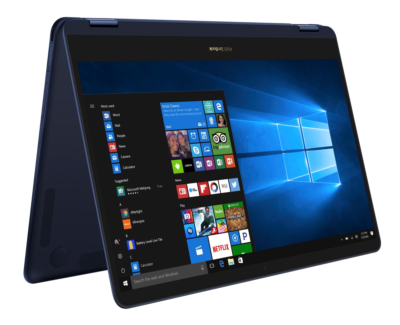 ASUS Announces World’s Thinnest & Lightest Convertible Laptop - ZenBook ...