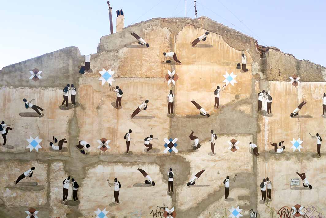 Escif New Mural In Villareal, Spain – StreetArtNews