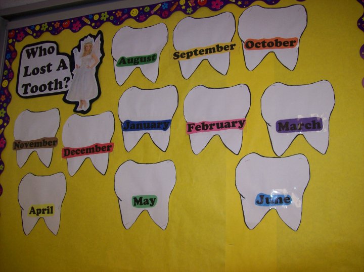 Miss Smith's Kindergarten: "Guess What?! I lost a tooth!"