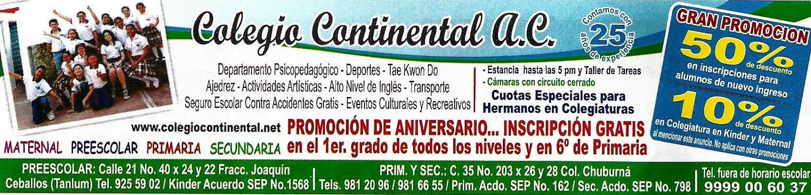 Colegio continental - Yucatan work