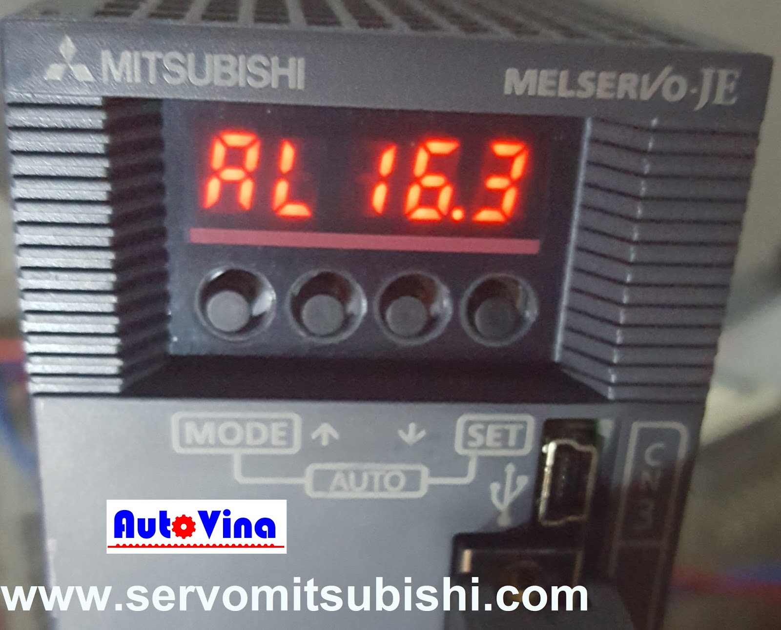 Hướng dẫn Jog servo Mitsubishi MR-JE-A | Đại lý bán Servo PLC HMI