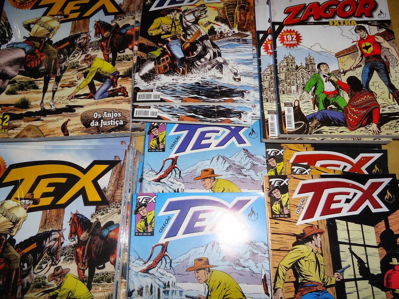 ZONA FRANCA COMICS: TEX EM CORES Nº 15 / TEX 527 / TEX COLEÇÃO / ZAGOR ...