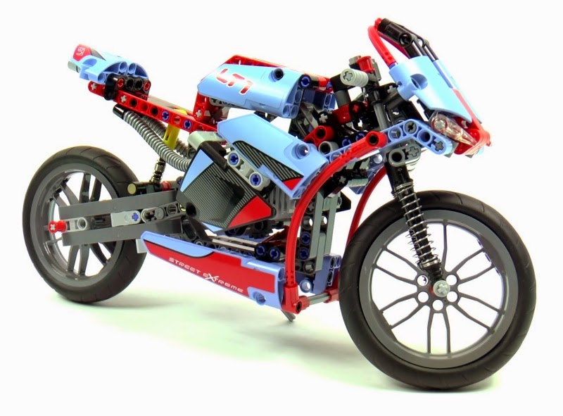 VOROMV Moto: Lego Street Motorcycle 42036: juguete para disfrute de ...