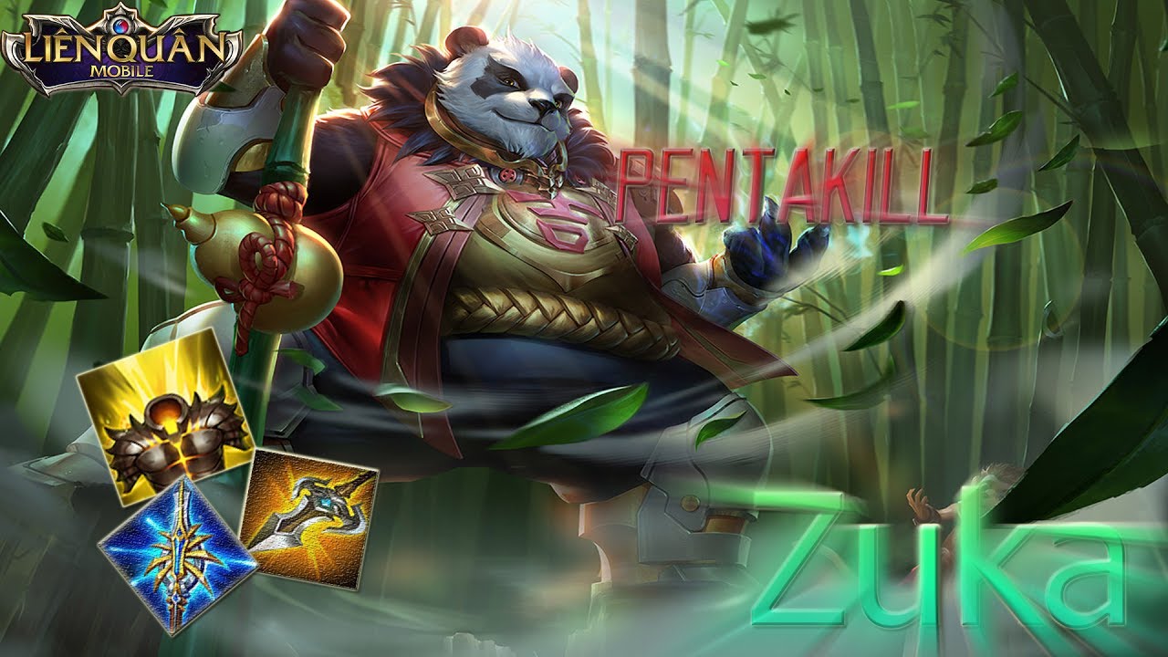 101+ Hình ảnh tướng Zuka skin gấu trúc Liên Quân làm hình nền full HD