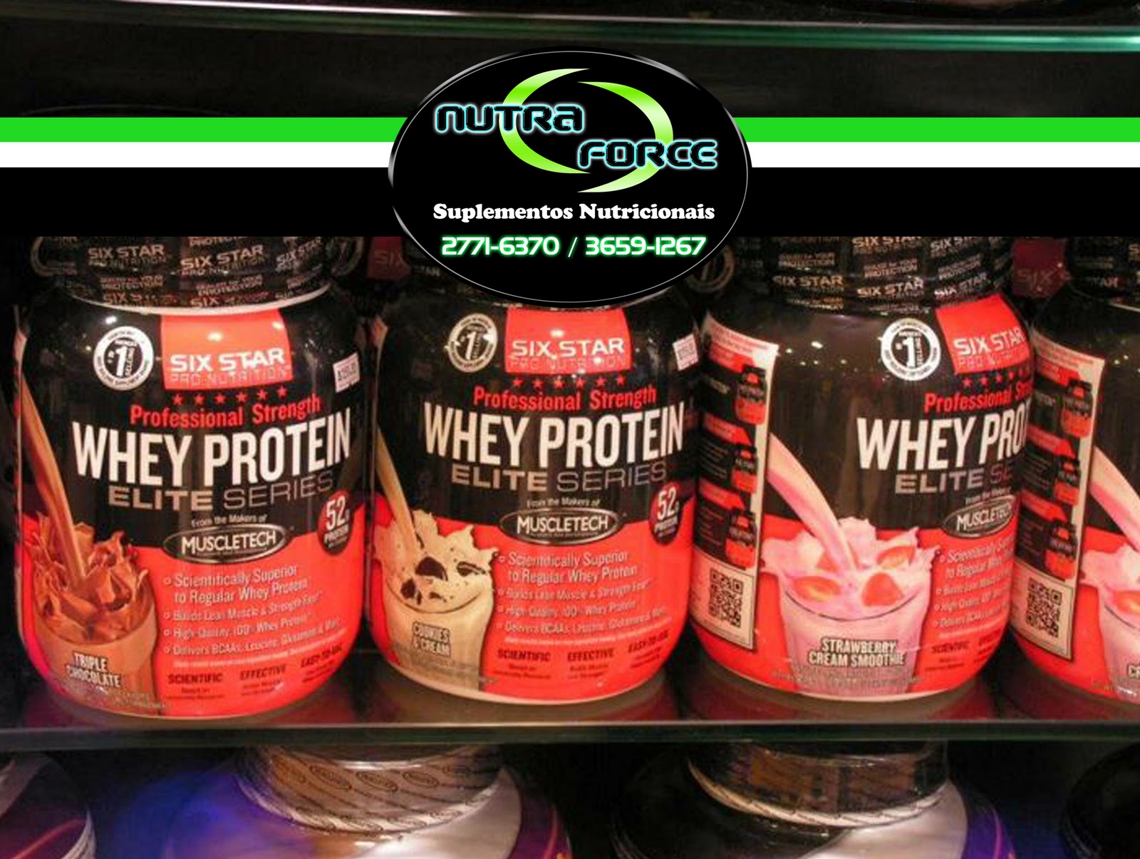 Proteínas (Whey Protein) | Nutra Force - Suplementos Nutricionais