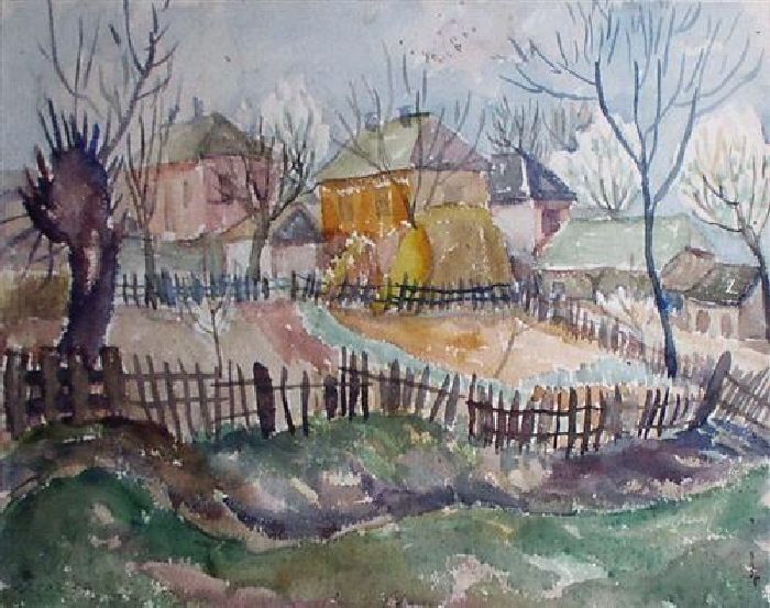 FRANJO MRAZ (1910-1981) | Croatian Naive Art info