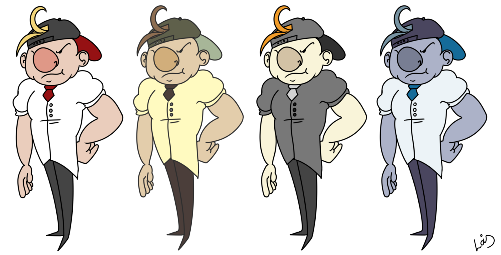 Aftermath: An Anti-Bullying Animation: Character Design