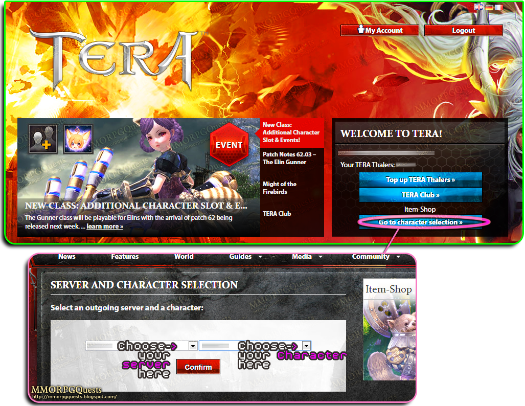 Tera Online: Patch 62: Elin Gunner Gamecode Giveaway!! ~ ММÖŘРĢ Qύεşтş