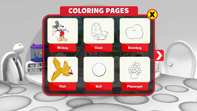 Disney Musings: Mickey Mouse Clubhouse Paint and Play App Review