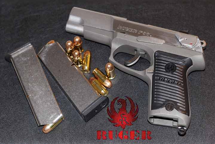 Guns in Movies: Desperado Antionio Banderas Twin Ruger KP90's and a ...