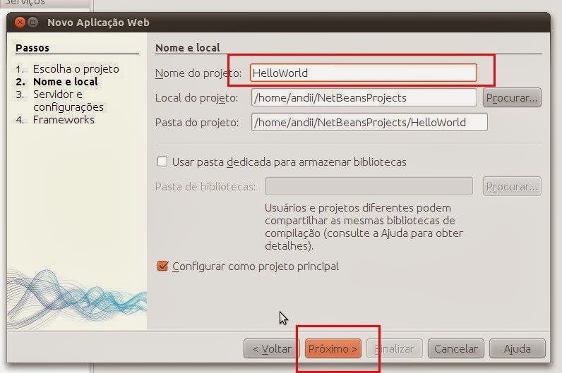 Java sem café.!: JavaEE 6: Criando um projeto no NetBeans