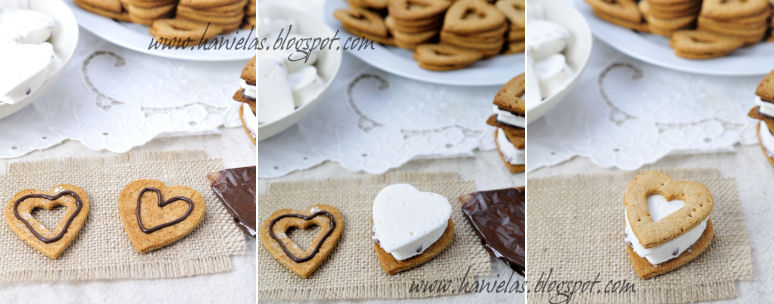 Heart Shaped Valentine's Day S'mores Recipe - Party Ideas | Party ...