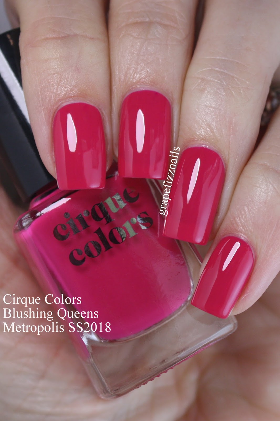 Grape Fizz Nails: New Cirque Colors Metropolis SS2018 Collection