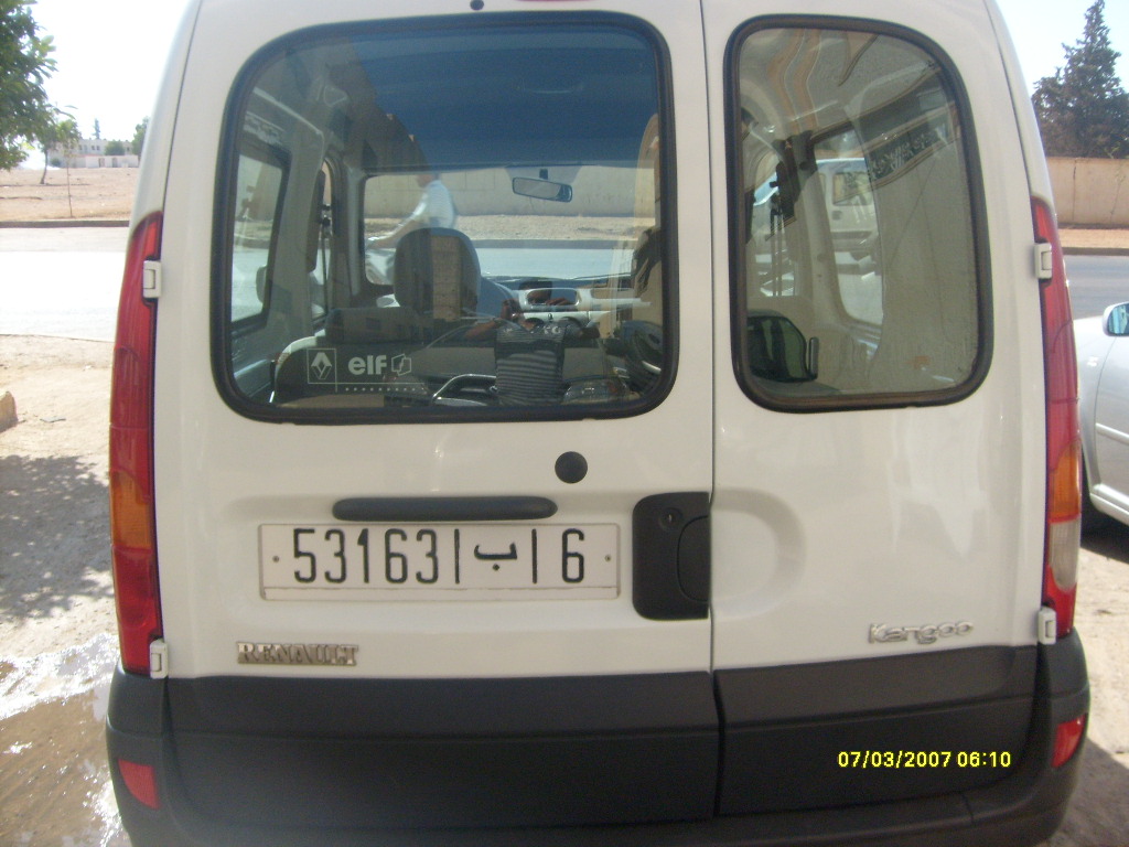 VOITURE ELMJABBER: A Vendre RENAULT KONGO Modele 2009 - 2008 - 2007