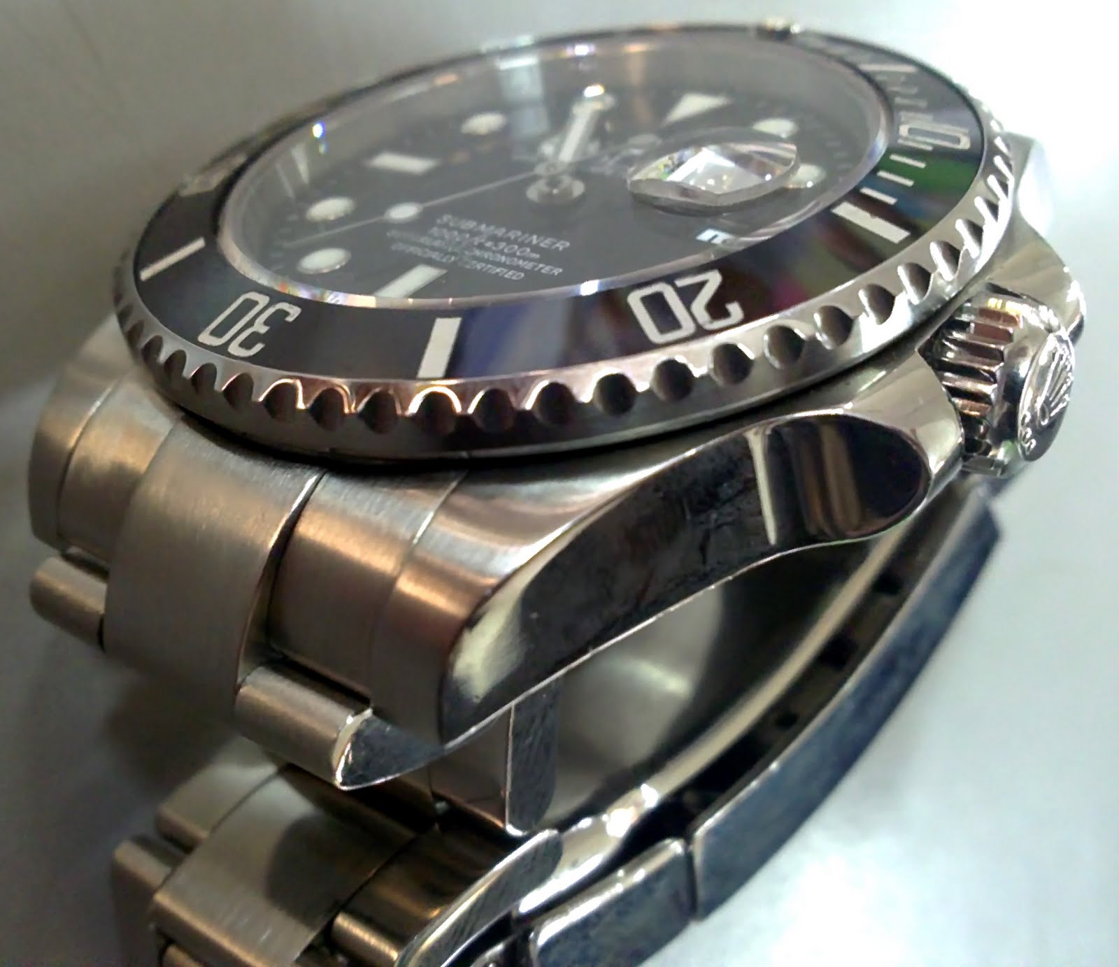 koleksijampecks: Jam Rolex Submariner 3135 Watch
