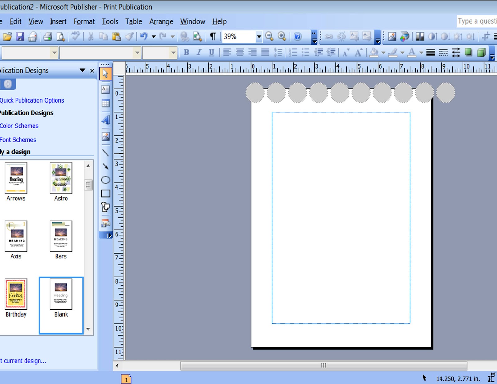 Make Patterned Papers with Shapes and Clipart in Publisher