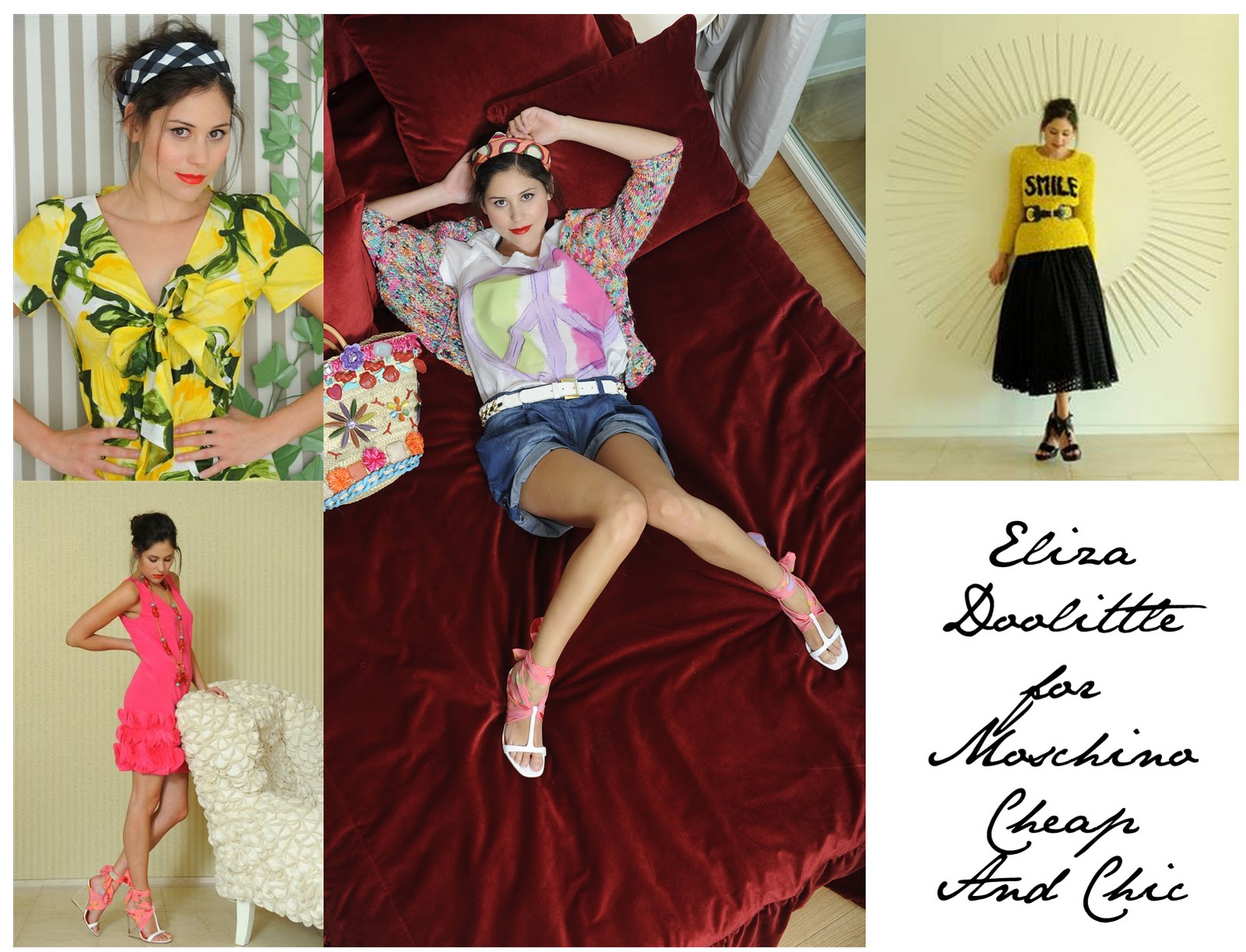 Eliza Doolittle models Moschino Cheap and Chic - Emily Jane Johnston