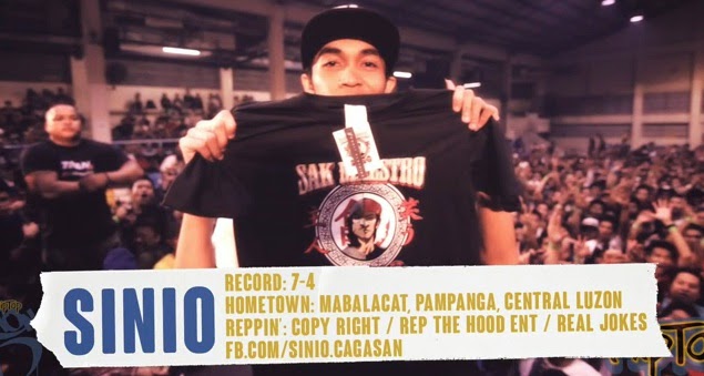 The Fliptop Battle League: FlipTop - Sinio vs Sak Maestro