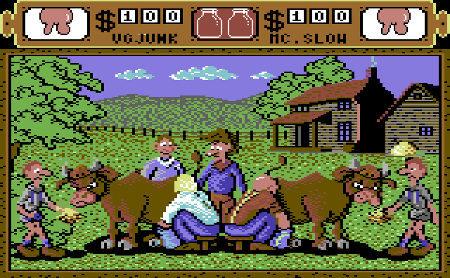 VGJUNK: WESTERN GAMES (COMMODORE 64)