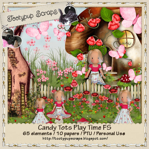 Tootypup Scraps: Candy Tots Play Time New Release In Store Now