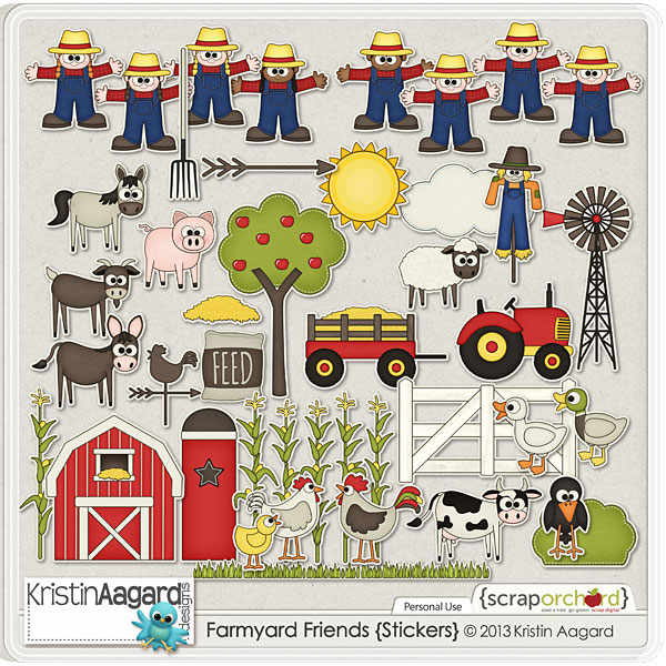 Digi Delights: Farmyard Friends
