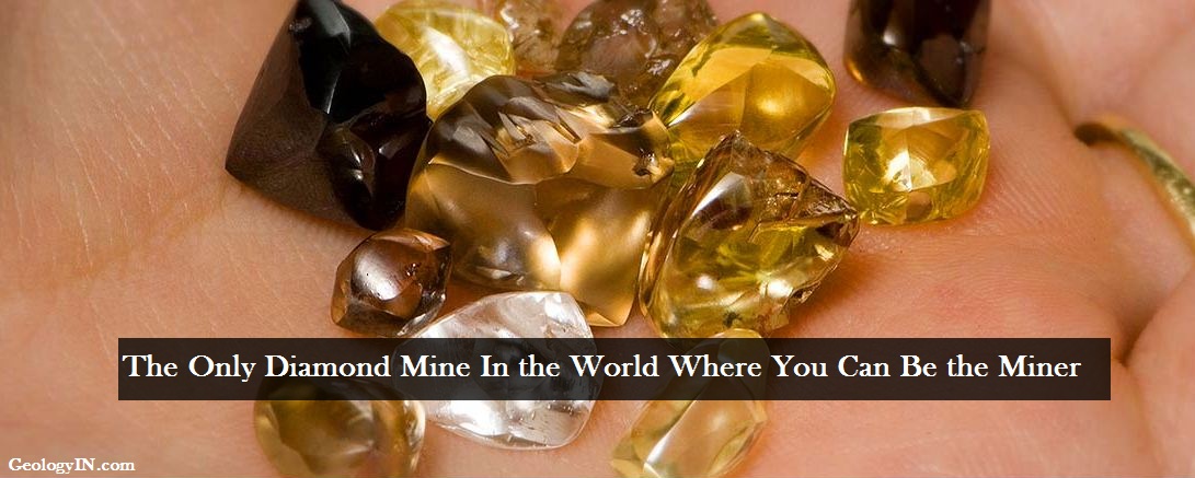 The Only Diamond Mine In the World Where You Can Be the Miner