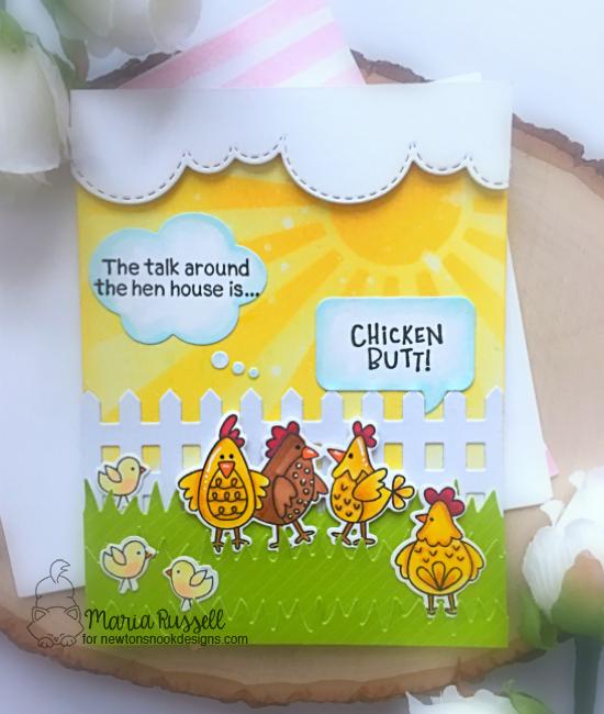 Newton's Nook Designs: April Reveals - Day 2 - Cluck Stamp Set