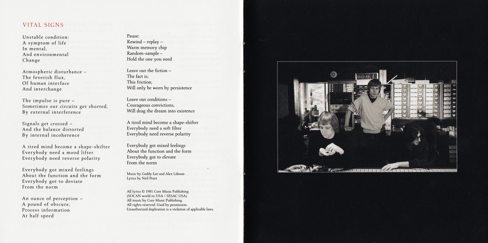 1981 Moving Pictures - Rush - Rockronología