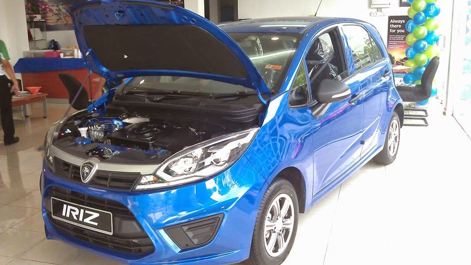Motoring-Malaysia: Short Test Drive: Proton Iriz 1.3MT Executive