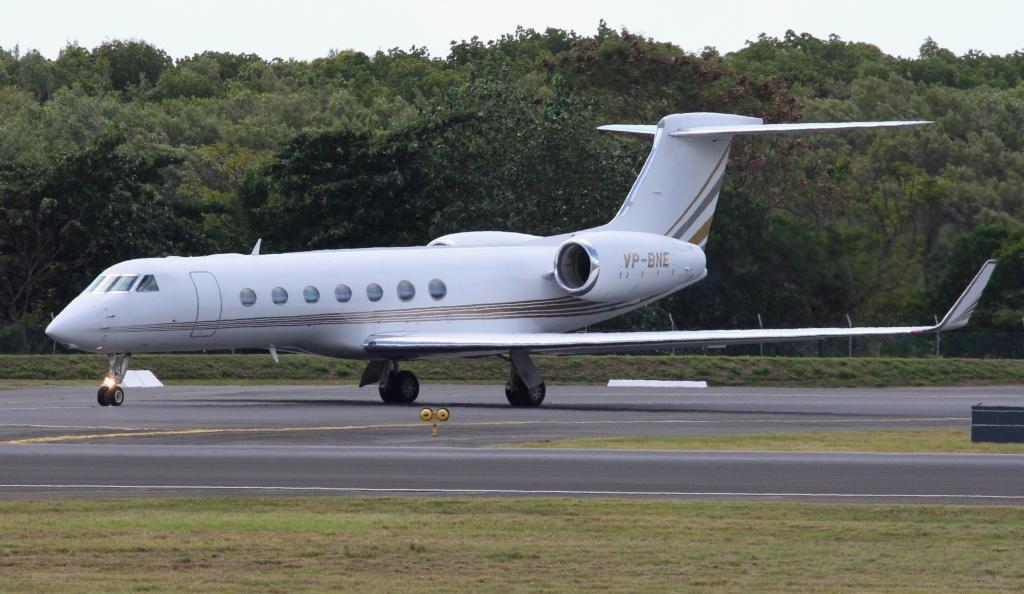 Far North Queensland Skies: Gulfstream V VP-BNE departs