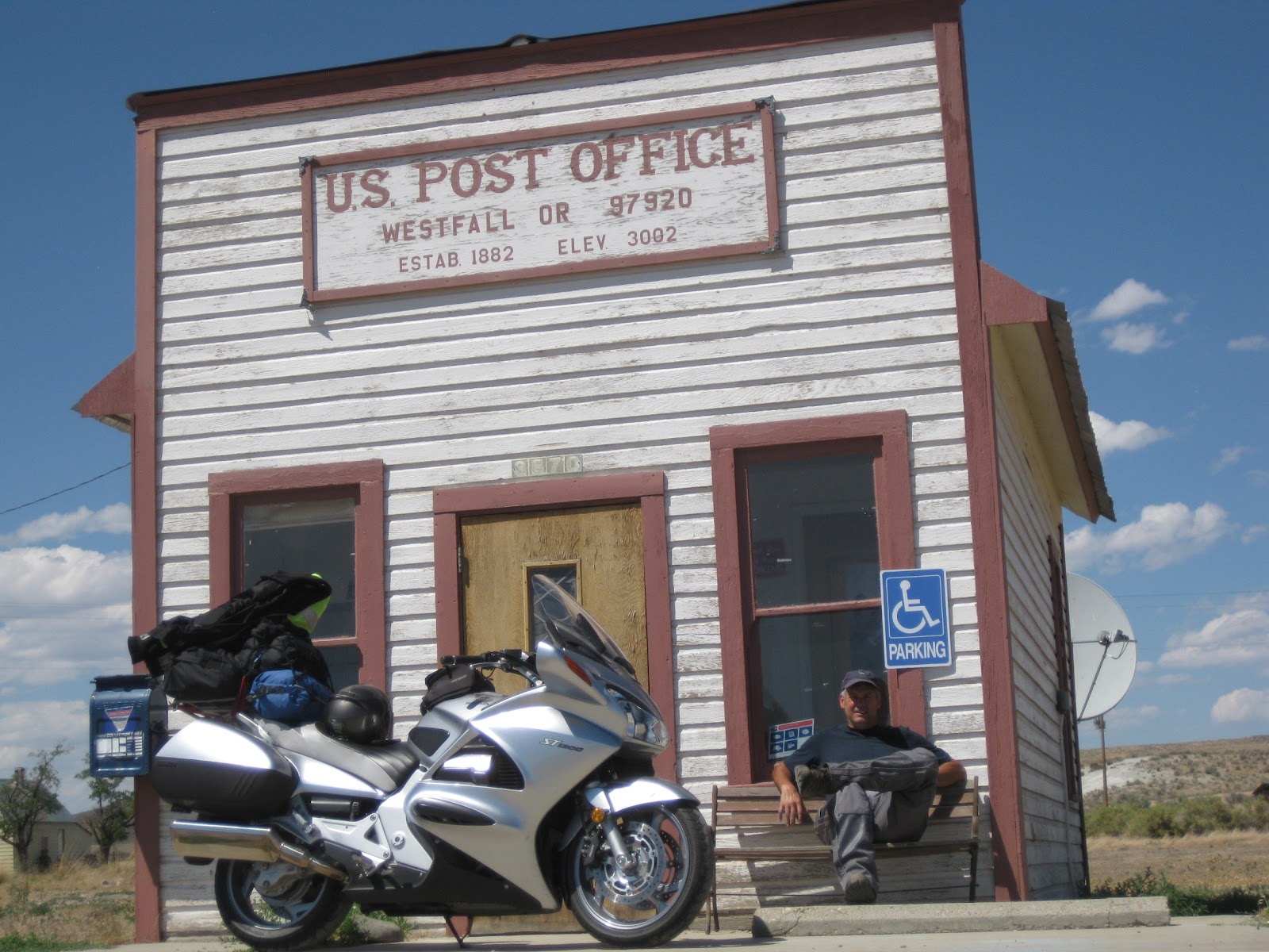 Northwest Motorcycle Rides and Oregon Rural Post Office Visits
