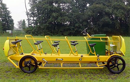 Pedal Powered School Bus | Qqriq