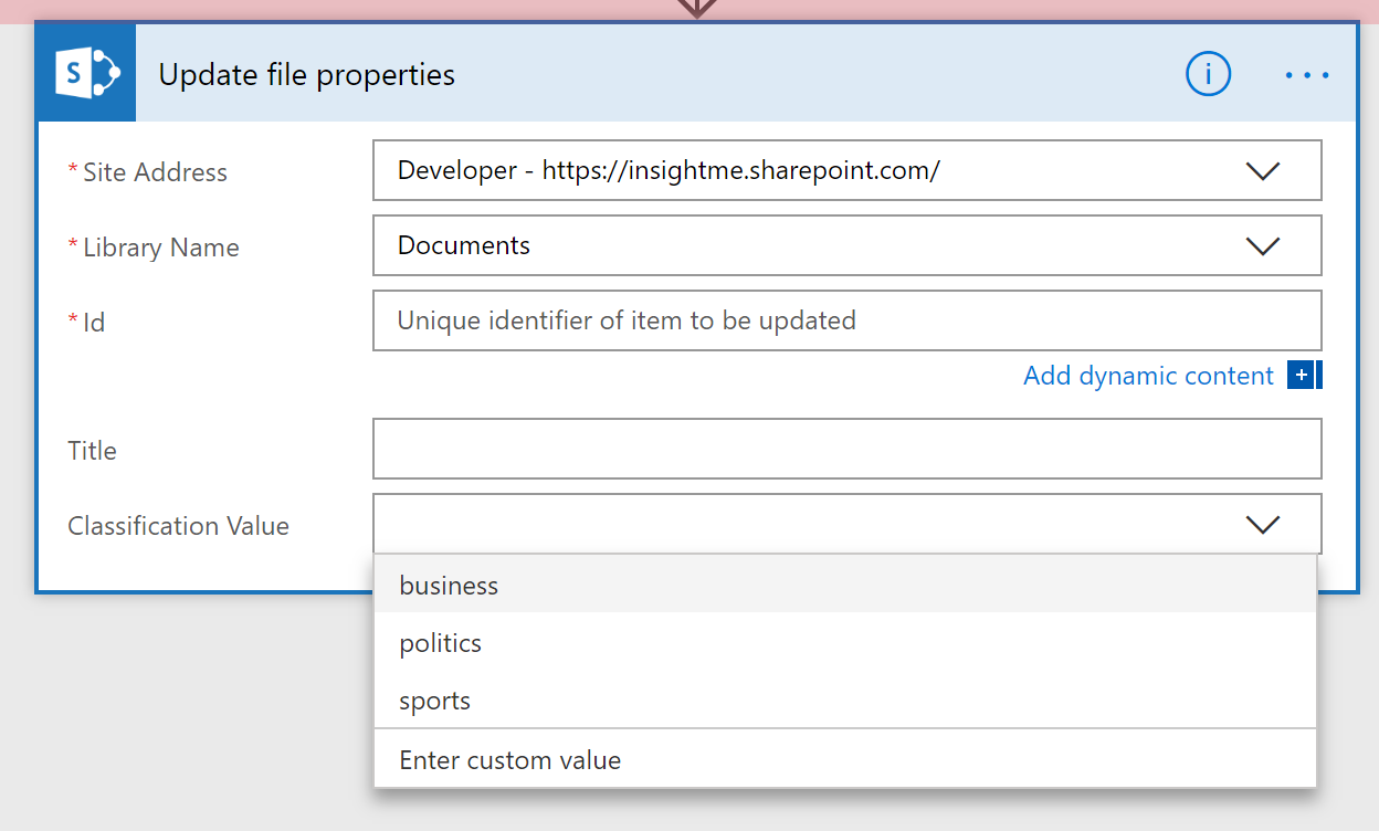 How MS Flow displays SharePoint Online Taxonomy field values | SharePoint Tweaks Blog