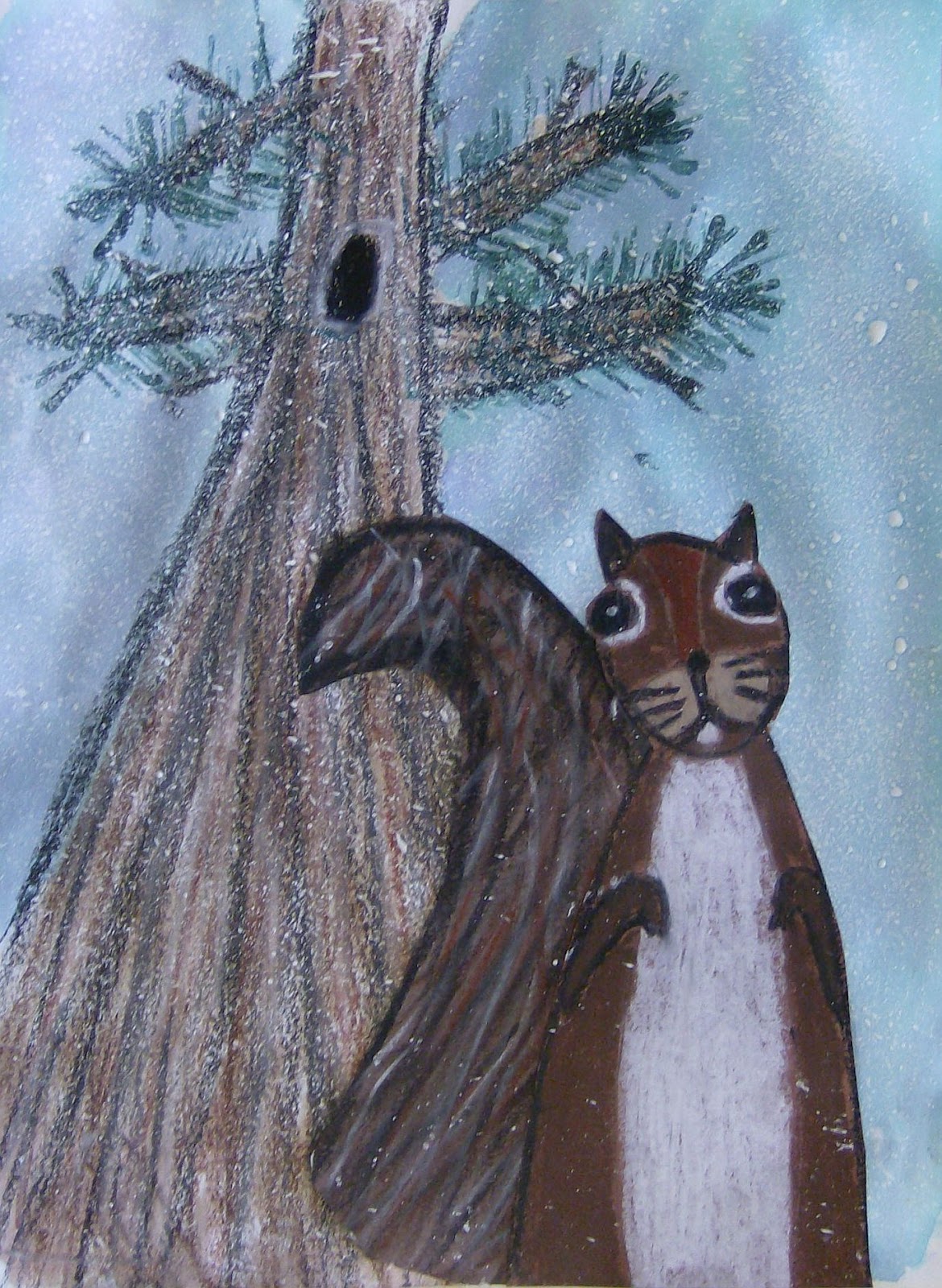 Blackfoot Art Center: More Squirrels!