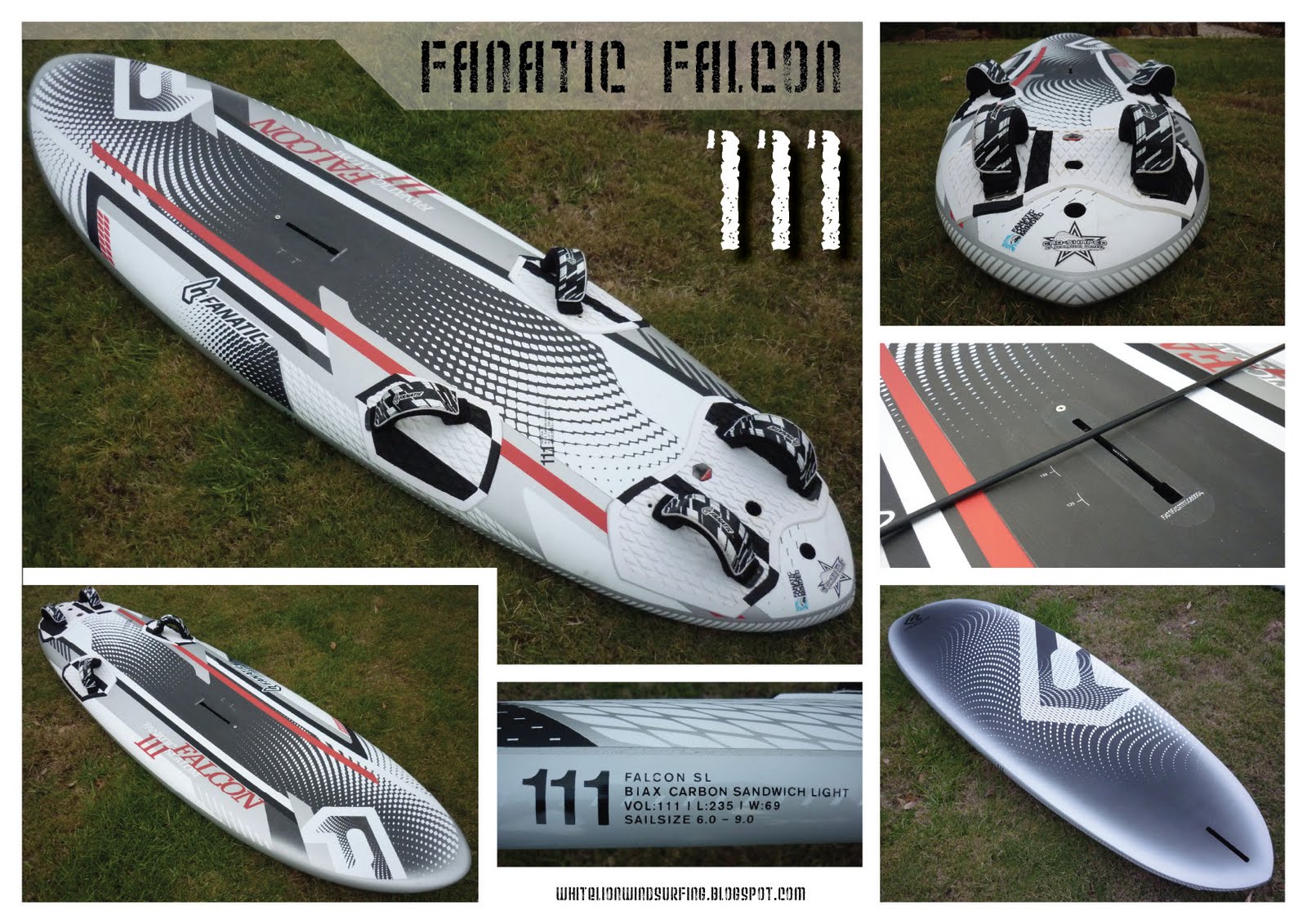Whitelion Windsurfing: Fanatic Falcon 111 Review (2011)