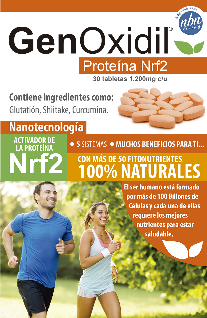 Genoxidil Regenerador Celular Activador Proteina NRF2