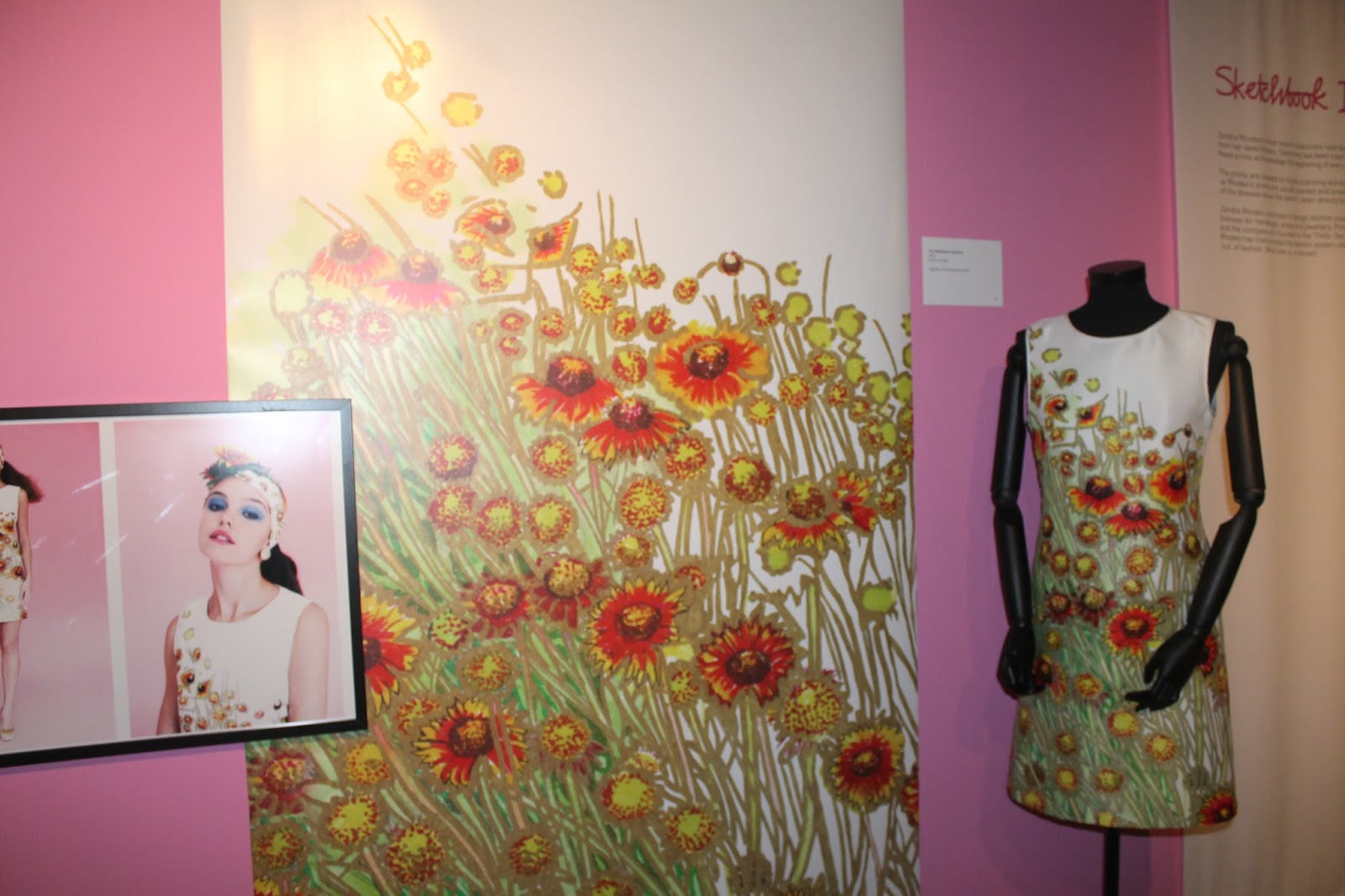 Zandra Rhodes " Unseen" at the Fashion and Textile Museum
