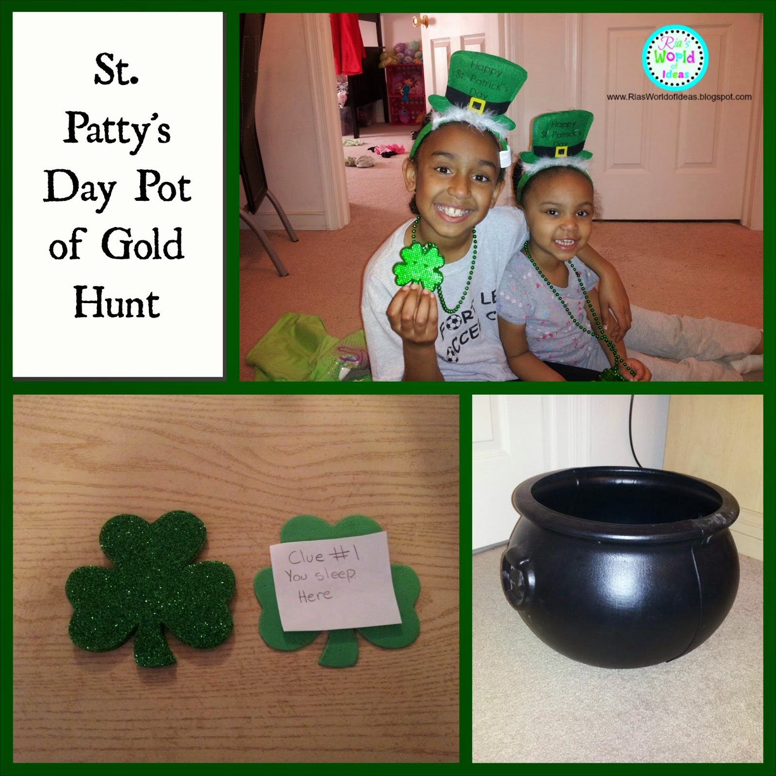 Ria's World of Ideas: St.Patty's Day Pot of Gold Hunt
