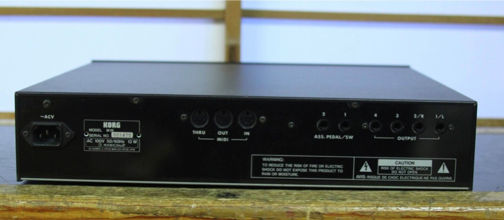 MATRIXSYNTH: KORG M1R M1 rack mounted synth