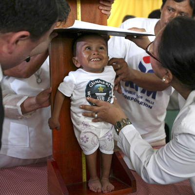 World Smallest Man Celebrated his 18th Birthday - Amazing Images Gallery