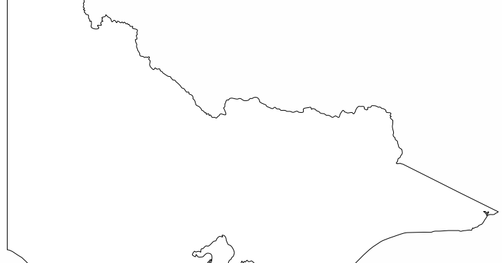 Blog de Biologia: Victoria Outline Map