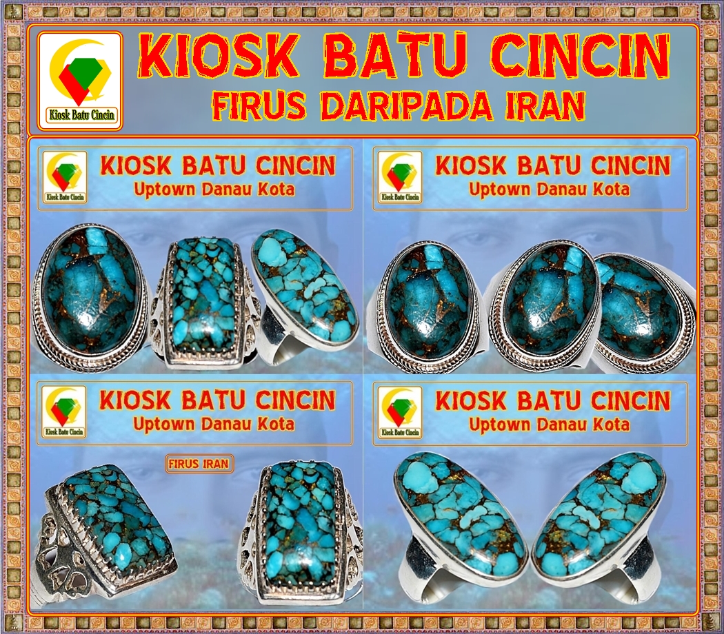 Kiosk Batu Cincin: PERMATA FIRUS ( TURQUISE )