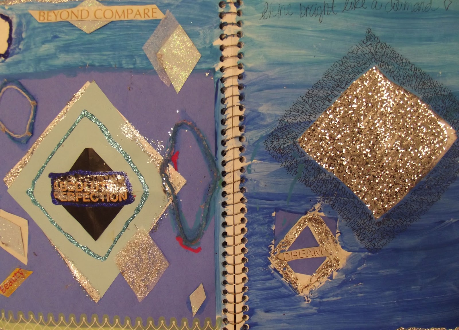 J. Frank Hillyard Middle School Art Room: STUDENT JOURNAL PAGES
