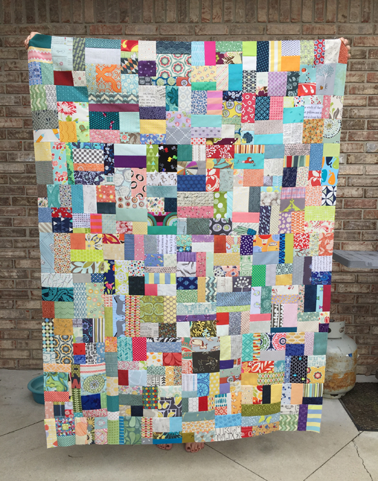 crazy mom quilts: scrap vortex QAL, week 5