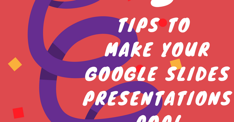 The Tech Savvy Science Teacher: 3 Tips for making your Google Slides Pop!!