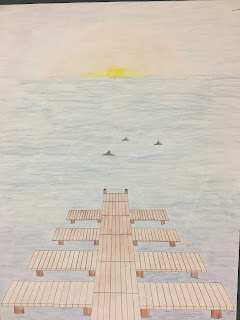 Art Portfolio: One Point Perspective Drawing