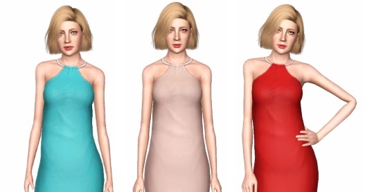 Long Halter Dress For EF